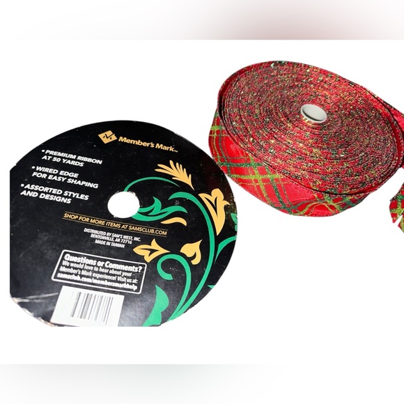 Member's Mark | Office | Members Mark 5 Yard Red Ribbon Roll | Poshmark